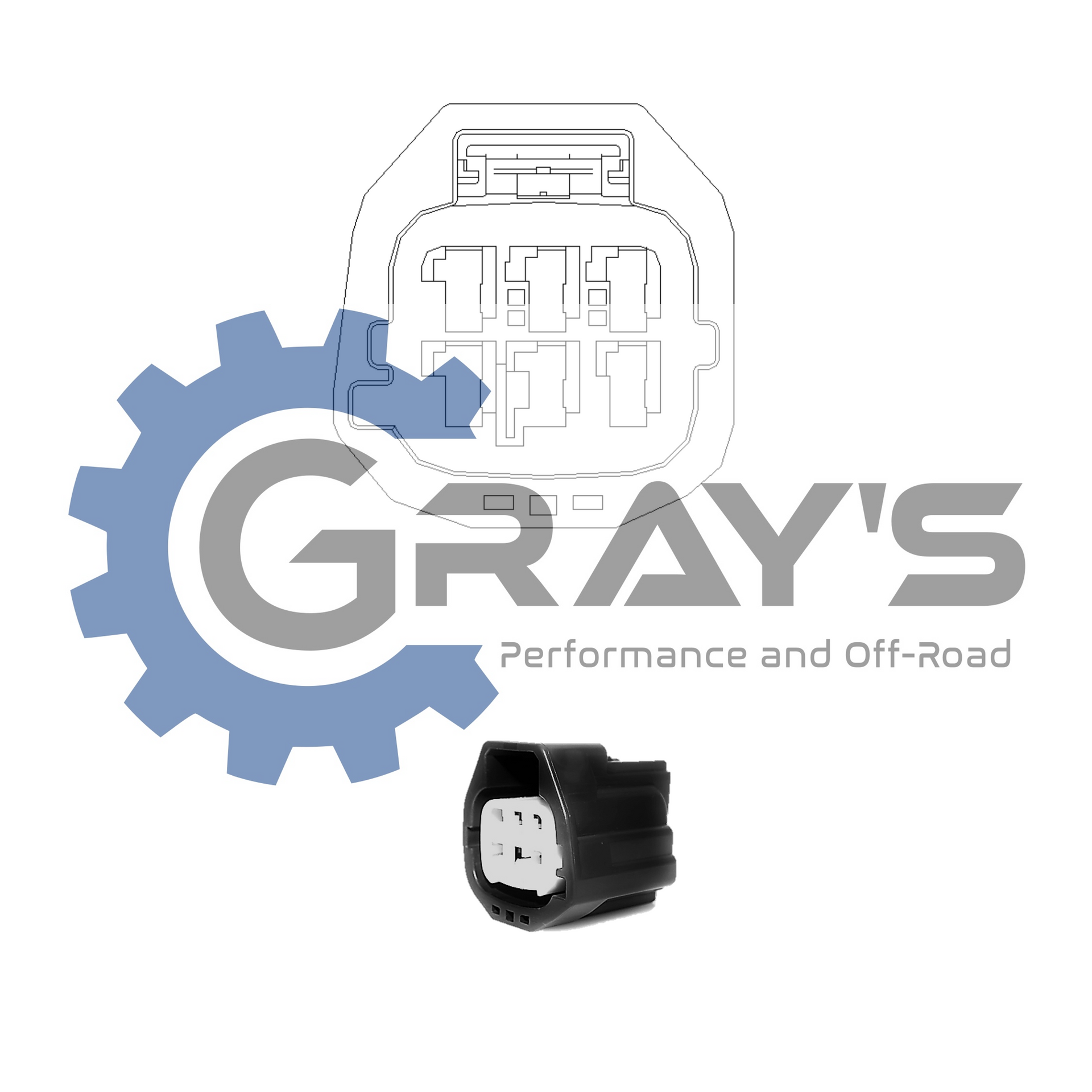 Cummins Cooling Fan Connector 2003 - 2009 Connector – Gray's Performance