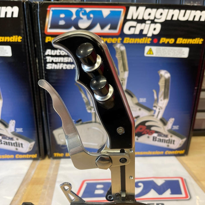 B&M Pro Stick - Billet Dual Latching Button Complete Shifter – Gray's ...